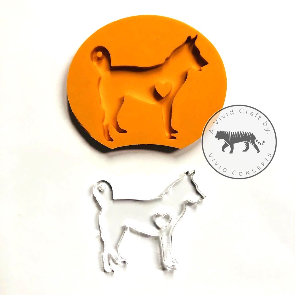 Dog - Husky Silicone Mold – Vivid Concepts Inc