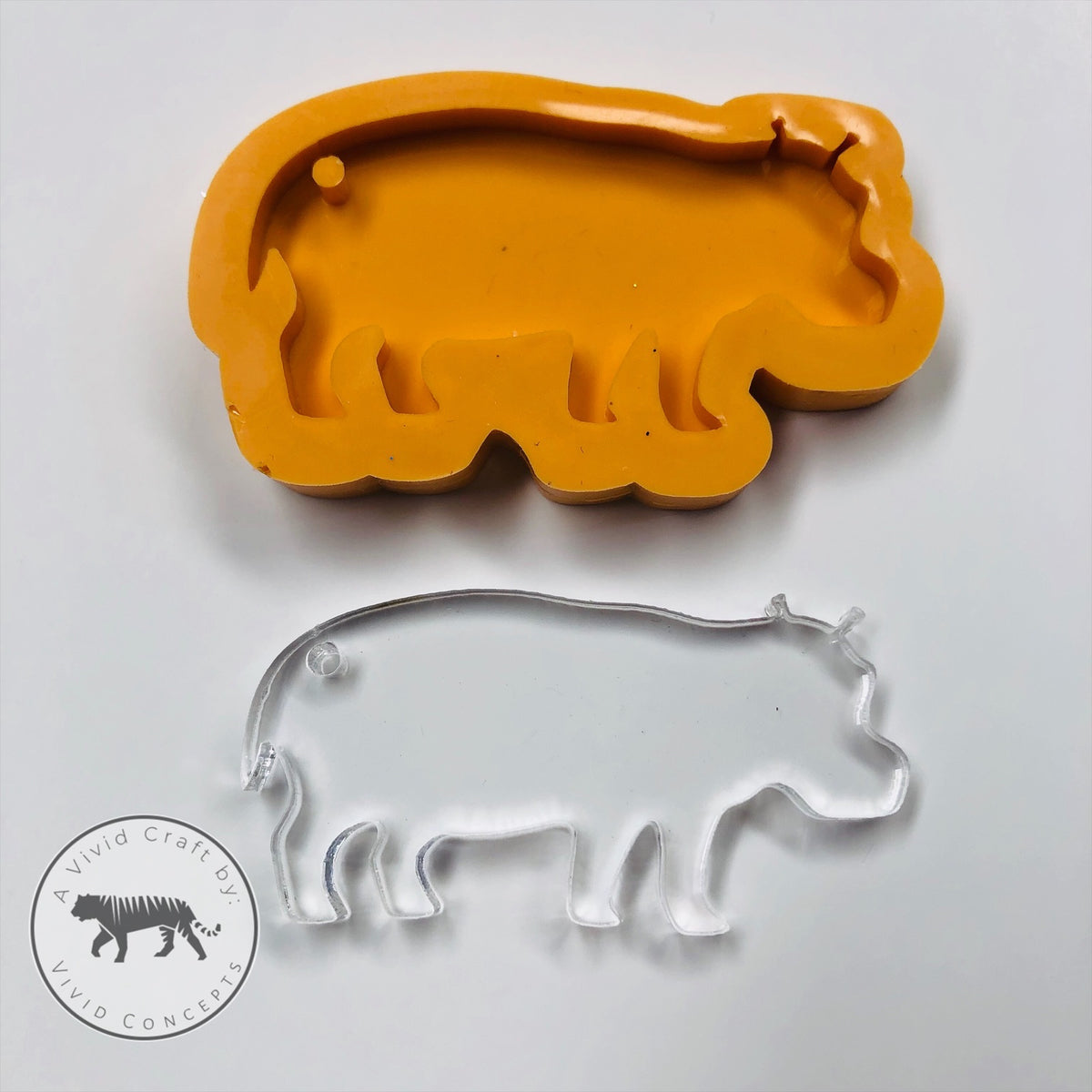 Hippo Silicone Mold – Vivid Concepts Inc