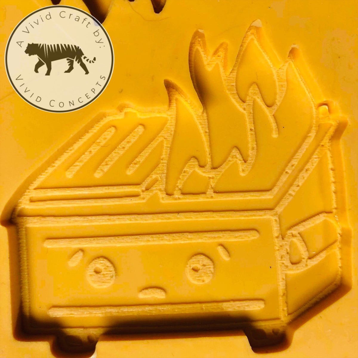 Dumpster Fire Silicone Mold – Vivid Concepts Inc