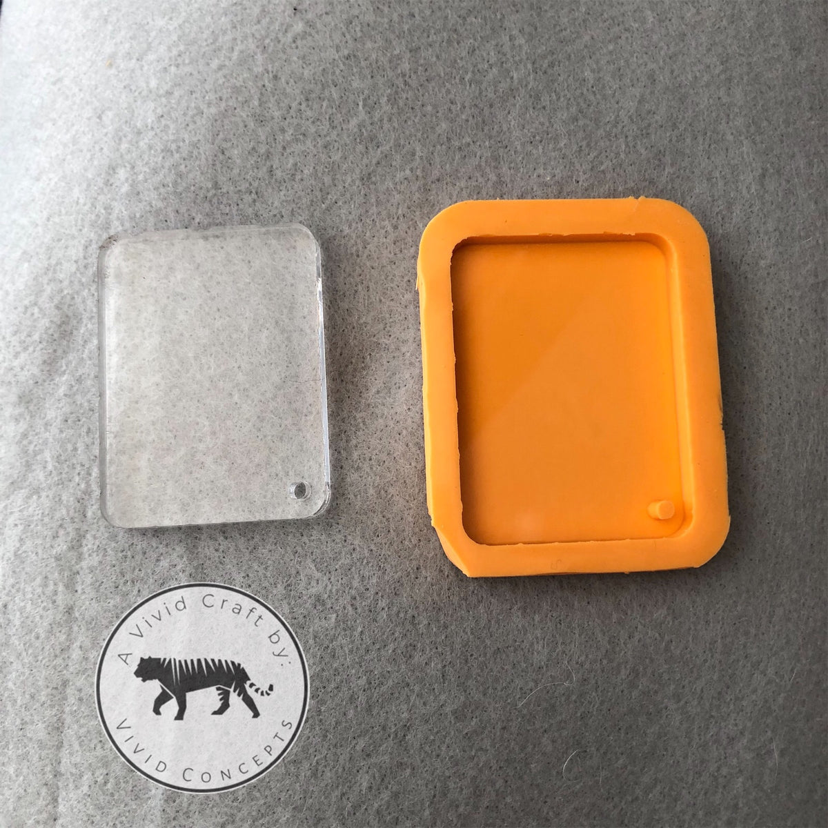 Rectangle with Rounded Corners Silicone Mold – Vivid Concepts Inc