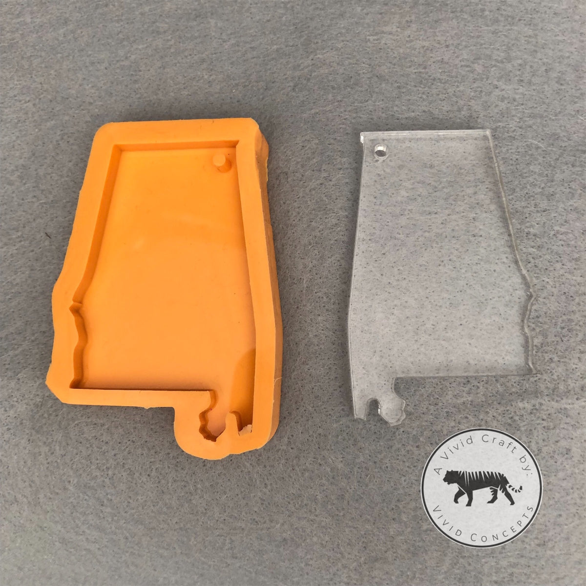 Alabama Silicone Mold – Vivid Concepts Inc